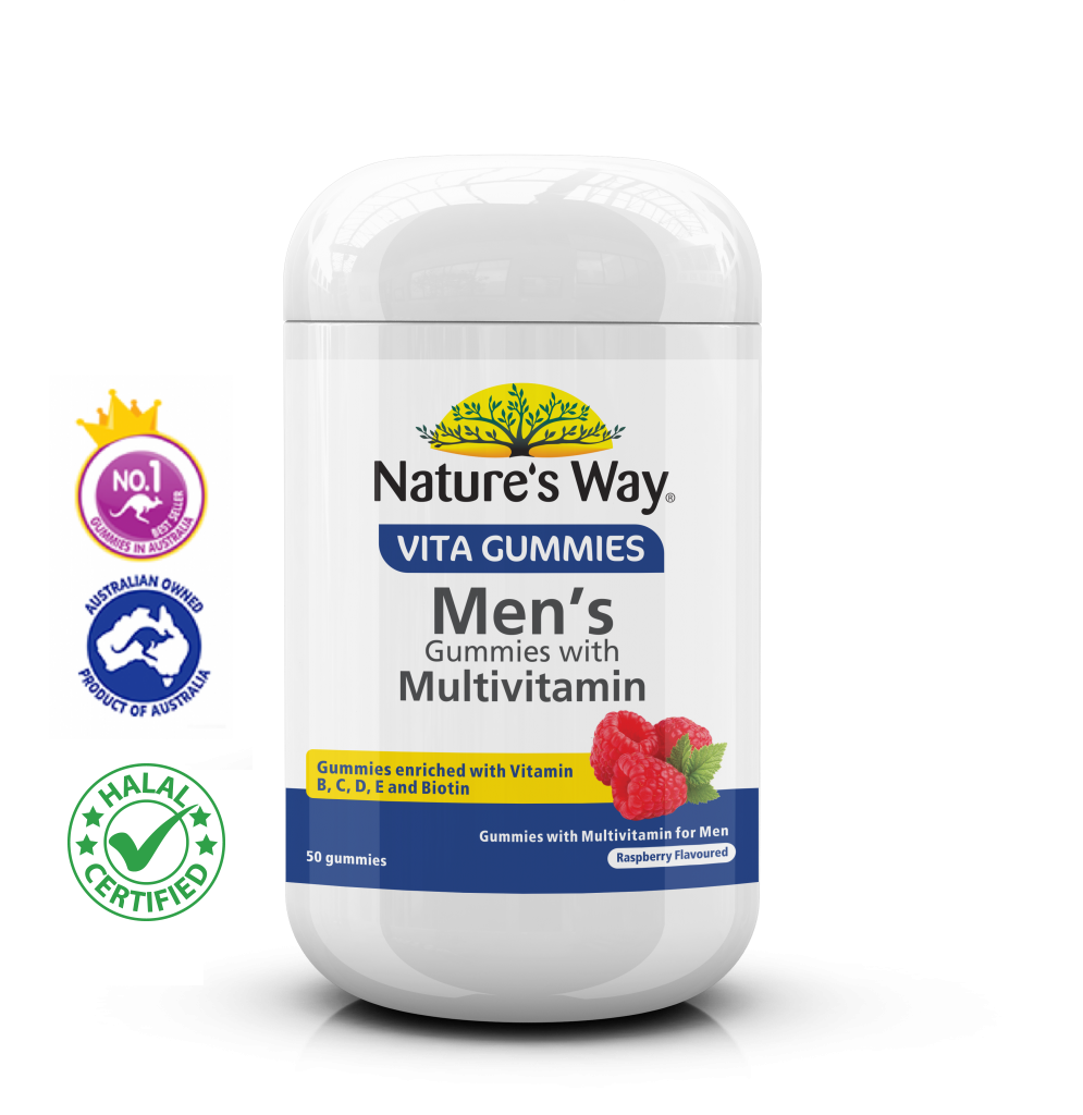 Nature’s Way VitaGummies With Multivitamin for Men Gummies 50s ...