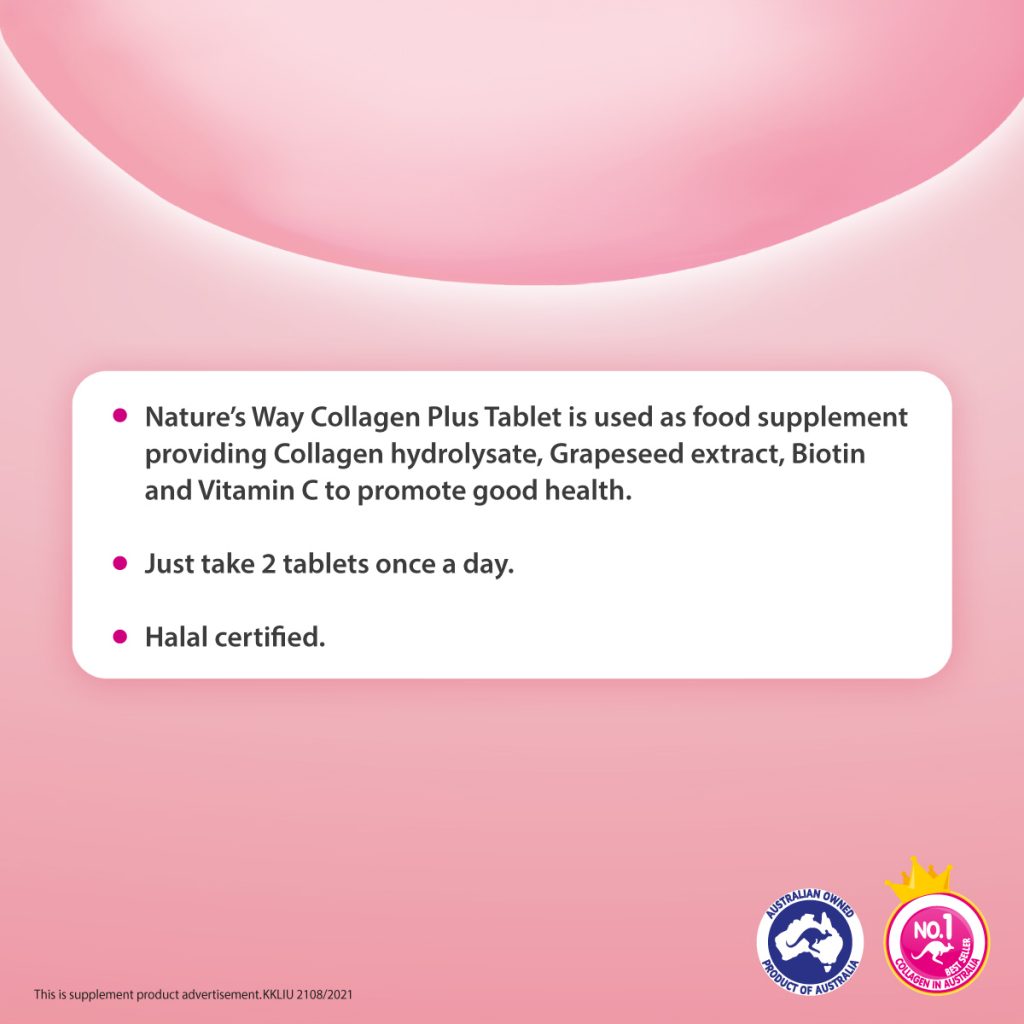 Nature’s Way Collagen Plus Tablets 60s - Natures Way